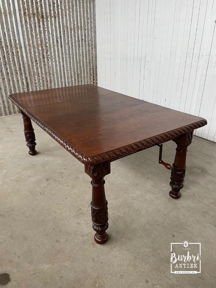 Antique Table - Tafel & Stoelen - Antieke meubels - Burbri