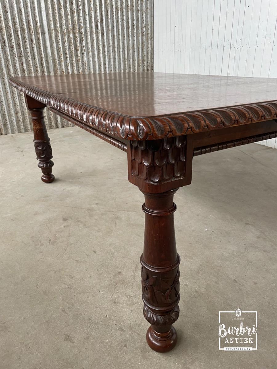 Antique Table - Tafel & Stoelen - Antieke meubels - Burbri
