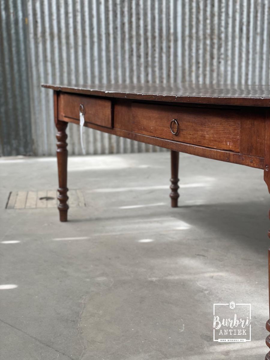 Antique Table - Tafel & Stoelen - Antieke meubels - Burbri