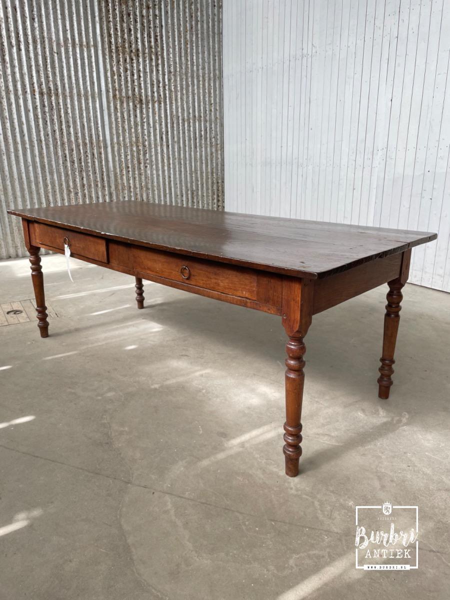 Antique Table - Tafel & Stoelen - Antieke meubels - Burbri