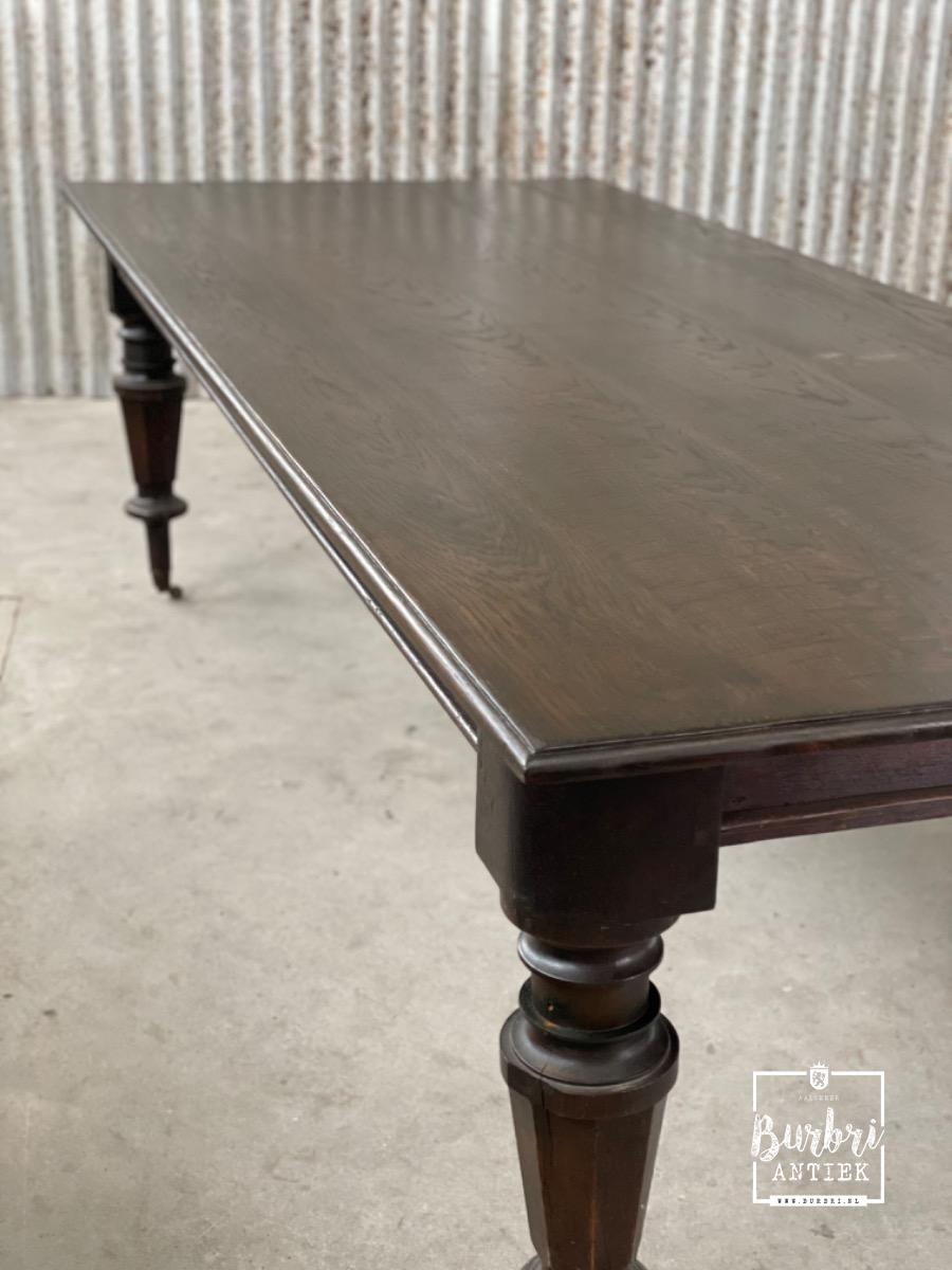 Antieke victoriaanse tafel Antiek stijl in Hout, Engeland - Tafel ...