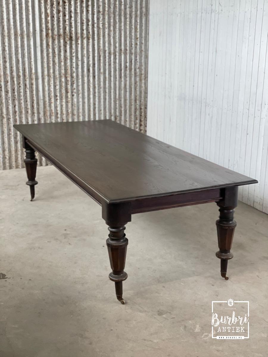 Antieke victoriaanse tafel Antiek stijl in Hout, Engeland - Tafel ...