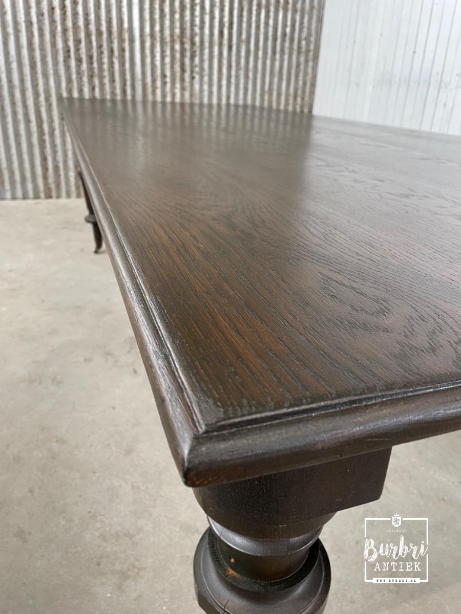 Antieke victoriaanse tafel Antiek stijl in Hout, Engeland - Tafel ...