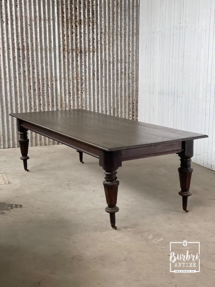 Antieke victoriaanse tafel Antiek stijl in Hout, Engeland - Tafel ...