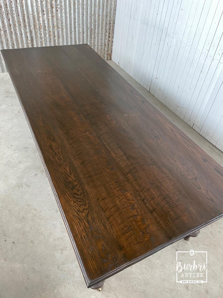 Antieke victoriaanse tafel Antiek stijl in Hout, Engeland - Tafel ...