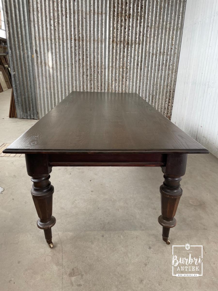 Antieke victoriaanse tafel Antiek stijl in Hout, Engeland - Tafel ...