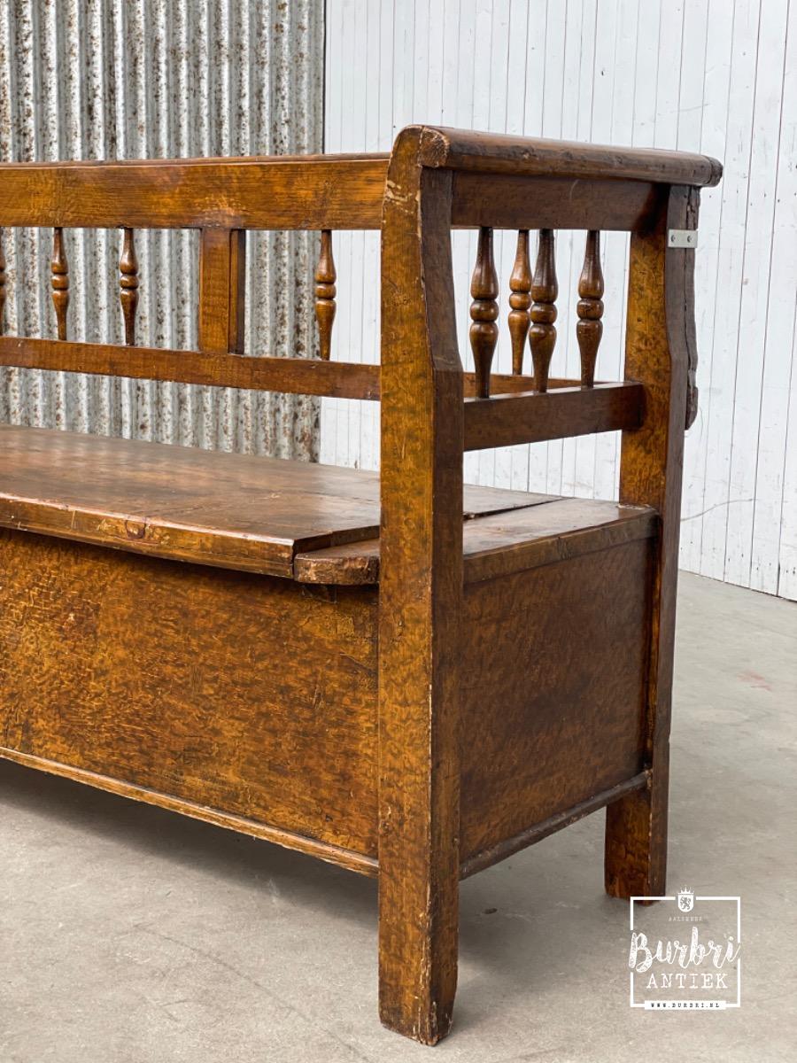 Antique bench - Antieke banken - Antieke meubels - Burbri