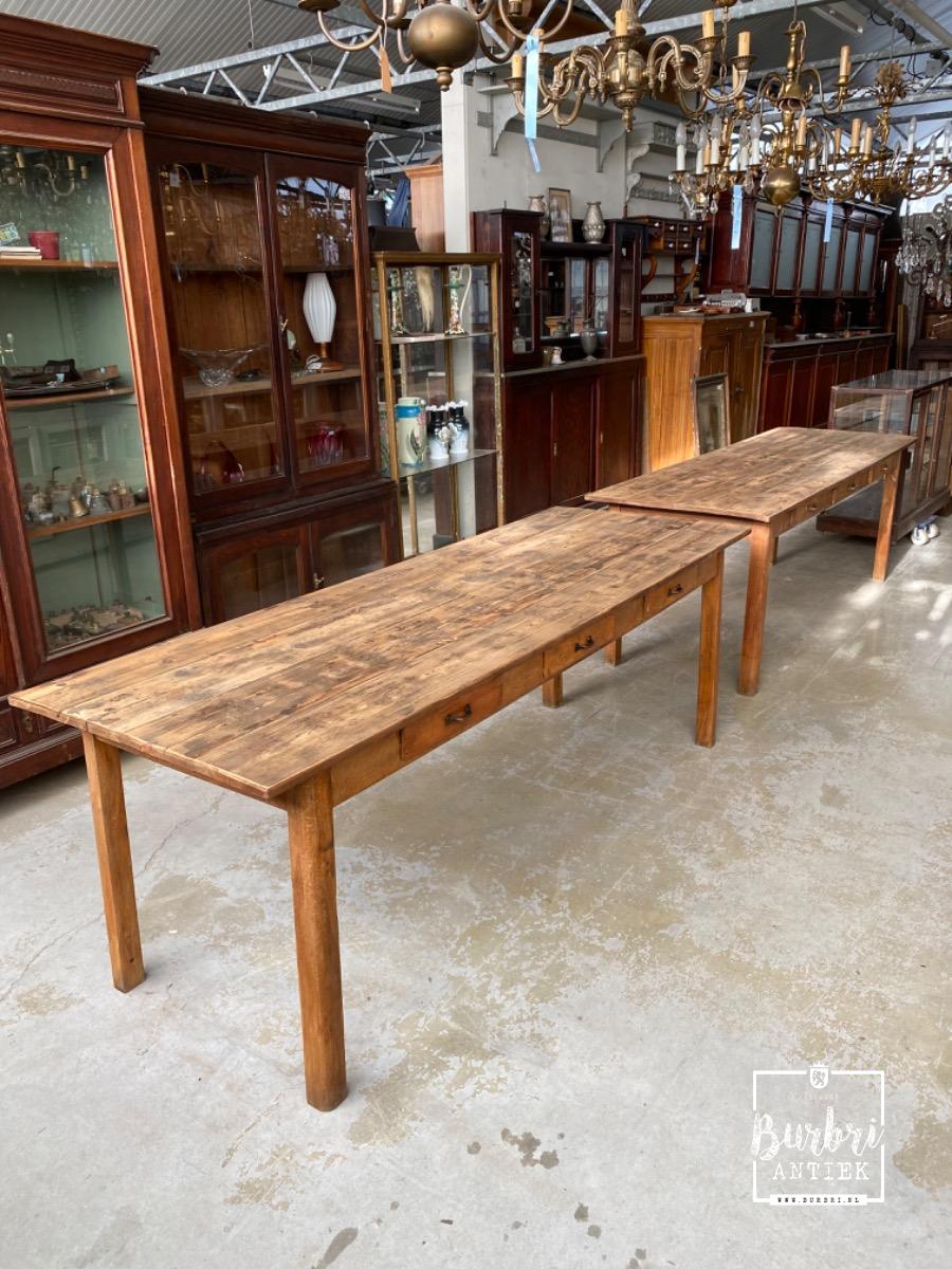 Antique table - Tafel & Stoelen - Antieke meubels - Burbri